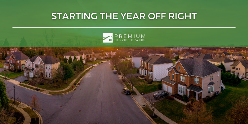 Starting the Year Off Right | Premium Service Brands Blog